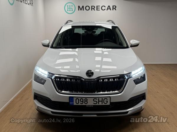 Balts Skoda KAMIQ 2023 Tallina, ar dzinēja tilpumu 1.00 L un nobraukumu 65 tūkst. km par 17590 €, foto 5 vietnē AUTOMOTO.COM.LV