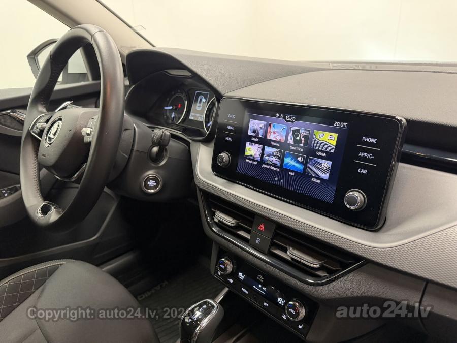 Balts Skoda KAMIQ 2023 Tallina, ar dzinēja tilpumu 1.00 L un nobraukumu 65 tūkst. km par 17590 €, foto 14 vietnē AUTOMOTO.COM.LV