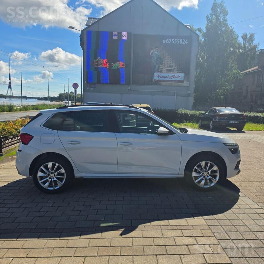 Balts Skoda KAMIQ 2023 Rīga, ar dzinēja tilpumu 1.00 L un nobraukumu 57 tūkst. km par 16000 €, foto 1 vietnē AUTOMOTO.COM.LV