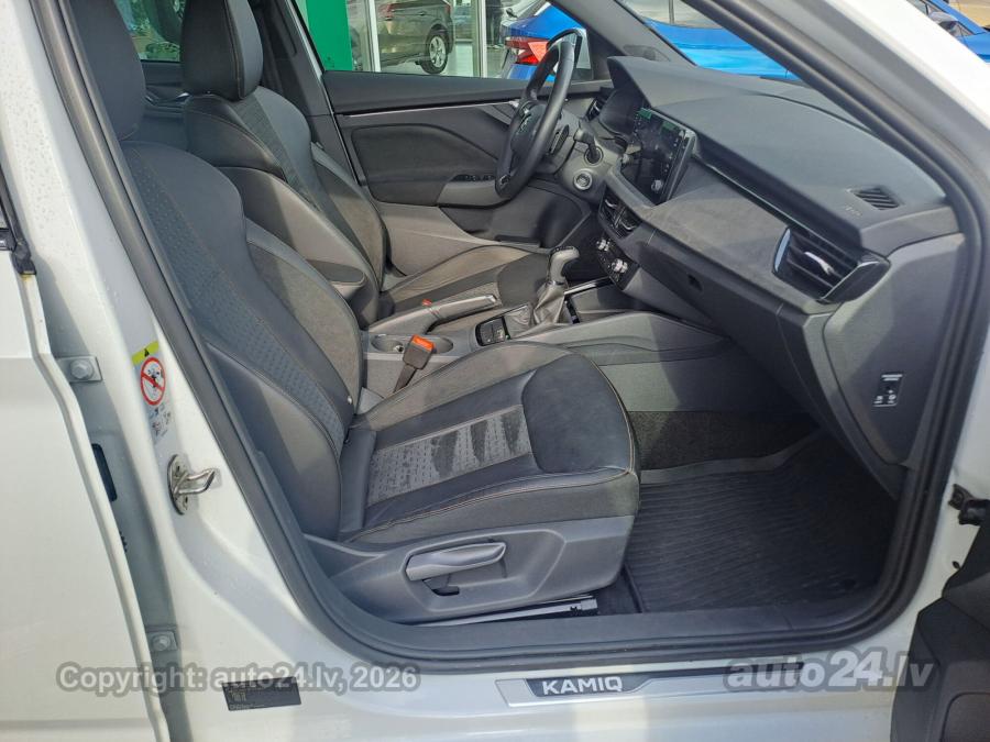 Balts Skoda KAMIQ 2024 Tartu, ar dzinēja tilpumu 1.50 L un nobraukumu 30 tūkst. km par 26900 €, foto 6 vietnē AUTOMOTO.COM.LV