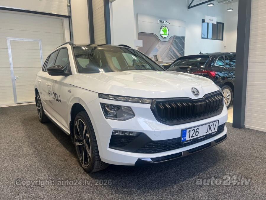 Белый Шкода KAMIQ 2024 в Раквере, объемом двигателя 1.50 л и пробегом 6 тыс. км за 28610 €, фото 3 на AUTOMOTO.COM.LV