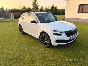 White Skoda KAMIQ 2024 in Tallinn, with an engine capacity of 1.50 L and mileage of 33 thousand km for 25900 €, photo  on AUTOMOTO.COM.LV