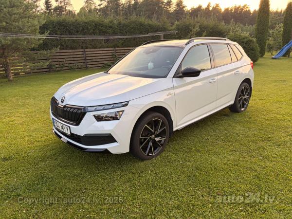 Balts Skoda KAMIQ 2024 Tallina, ar dzinēja tilpumu 1.50 L un nobraukumu 33 tūkst. km par 25900 €, foto 2 vietnē AUTOMOTO.COM.LV