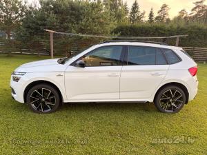 White Skoda KAMIQ 2024 in Tallinn, with an engine capacity of 1.50 L and mileage of 33 thousand km for 25900 €, photo 4 on AUTOMOTO.COM.LV