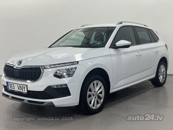 Balts Skoda KAMIQ 2024 Tallina, ar dzinēja tilpumu 1.00 L un nobraukumu 30 tūkst. km par 18990 €, foto 1 vietnē AUTOMOTO.COM.LV