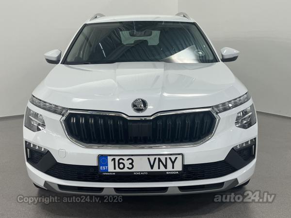 Balts Skoda KAMIQ 2024 Tallina, ar dzinēja tilpumu 1.00 L un nobraukumu 30 tūkst. km par 18990 €, foto 2 vietnē AUTOMOTO.COM.LV