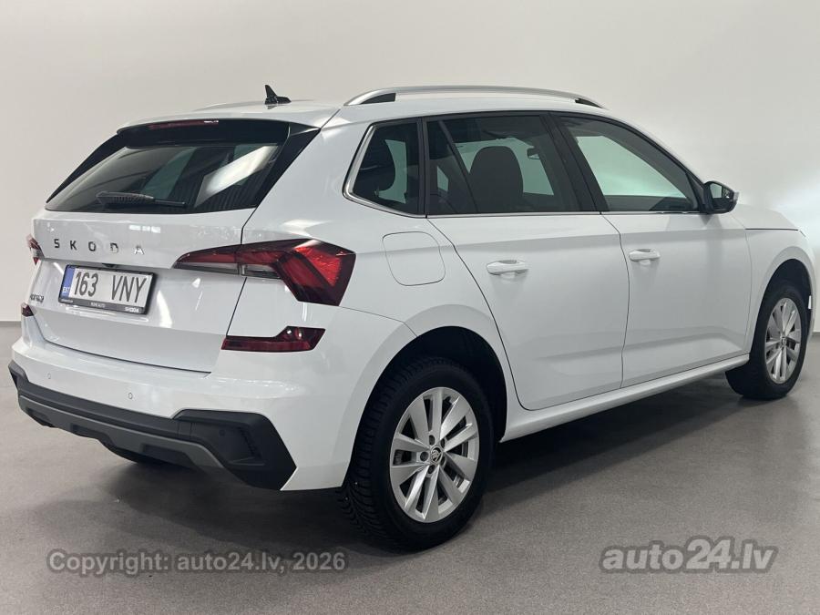 White Skoda KAMIQ 2024 in Tallinn, with an engine capacity of 1.00 L and mileage of 30 thousand km for 18990 €, photo 28 on AUTOMOTO.COM.LV