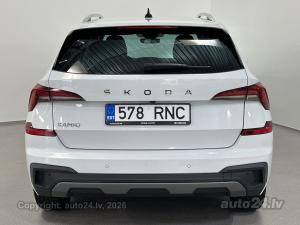 White Skoda KAMIQ 2024 in Tallinn, with an engine capacity of 1.00 L and mileage of 27 thousand km for 18990 €, photo 5 on AUTOMOTO.COM.LV