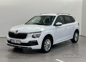 White Skoda KAMIQ 2024 in Tallinn, with an engine capacity of 1.00 L and mileage of 28 thousand km for 18990 €, photo  on AUTOMOTO.COM.LV