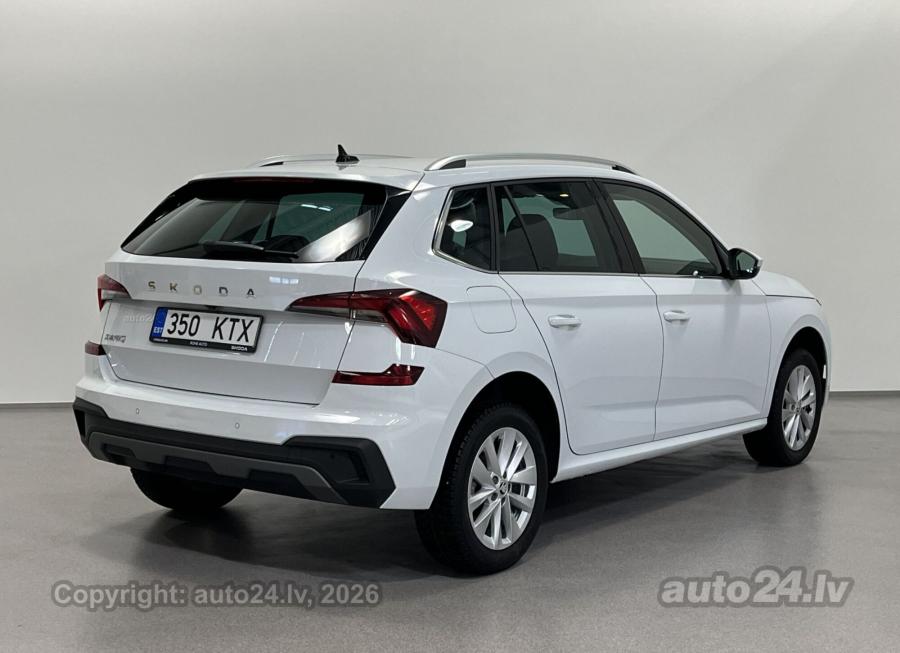 Balts Skoda KAMIQ 2024 Tallina, ar dzinēja tilpumu 1.00 L un nobraukumu 28 tūkst. km par 18990 €, foto 3 vietnē AUTOMOTO.COM.LV