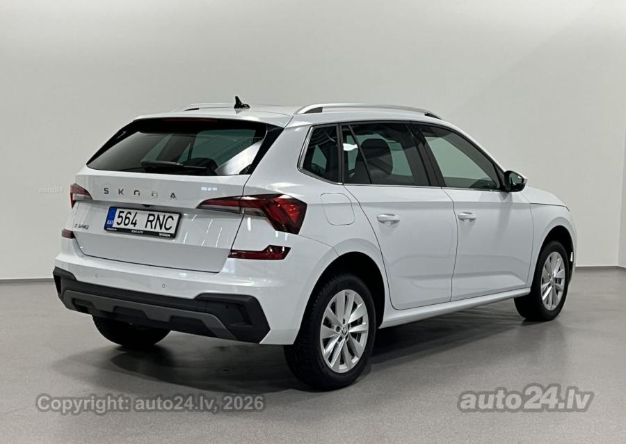 Balts Skoda KAMIQ 2024 Tallina, ar dzinēja tilpumu 1.00 L un nobraukumu 29 tūkst. km par 18990 €, foto 3 vietnē AUTOMOTO.COM.LV