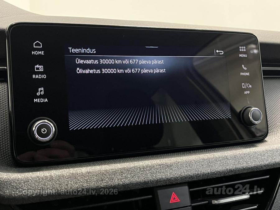 Balts Skoda KAMIQ 2024 Tallina, ar dzinēja tilpumu 1.00 L un nobraukumu 29 tūkst. km par 18990 €, foto 11 vietnē AUTOMOTO.COM.LV