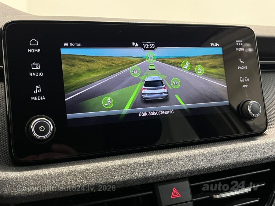 Balts Skoda KAMIQ 2024 Tallina, ar dzinēja tilpumu 1.00 L un nobraukumu 29 tūkst. km par 18990 €, foto 12 vietnē AUTOMOTO.COM.LV