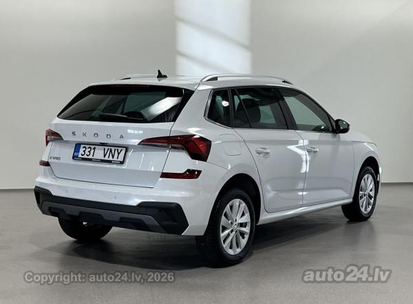 White Skoda KAMIQ 2024 in Tallinn, with an engine capacity of 1.00 L and mileage of 28 thousand km for 18990 €, photo 3 on AUTOMOTO.COM.LV
