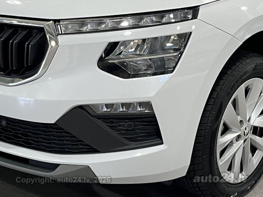 White Skoda KAMIQ 2024 in Tallinn, with an engine capacity of 1.00 L and mileage of 28 thousand km for 18990 €, photo 22 on AUTOMOTO.COM.LV