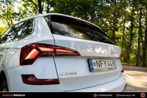 White Skoda KAMIQ 2024 in Kaunas, with an engine capacity of 1.00 L and mileage of 43 thousand km for 18990 €, photo 17 on AUTOMOTO.COM.LV