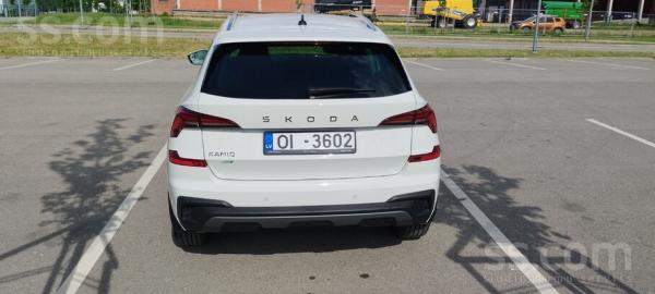 Balts Skoda KAMIQ 2025 Valmiera, ar dzinēja tilpumu 1.00 L un nobraukumu 5 tūkst. km par 22500 €, foto 5 vietnē AUTOMOTO.COM.LV