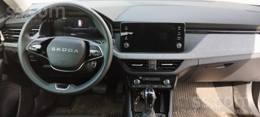 Balts Skoda KAMIQ 2025 Valmiera, ar dzinēja tilpumu 1.00 L un nobraukumu 5 tūkst. km par 22500 €, foto 10 vietnē AUTOMOTO.COM.LV