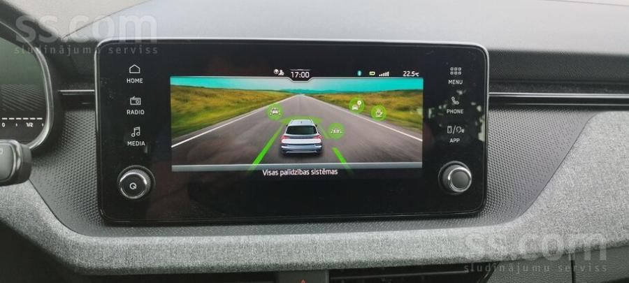 Balts Skoda KAMIQ 2025 Valmiera, ar dzinēja tilpumu 1.00 L un nobraukumu 5 tūkst. km par 22500 €, foto 13 vietnē AUTOMOTO.COM.LV
