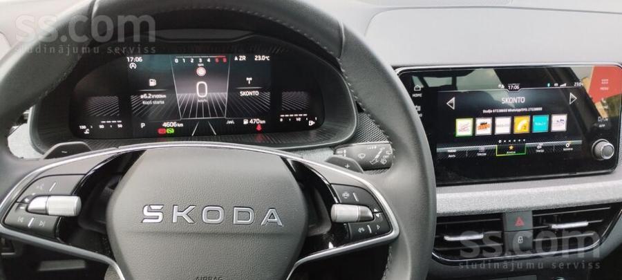 Balts Skoda KAMIQ 2025 Valmiera, ar dzinēja tilpumu 1.00 L un nobraukumu 5 tūkst. km par 22500 €, foto 14 vietnē AUTOMOTO.COM.LV