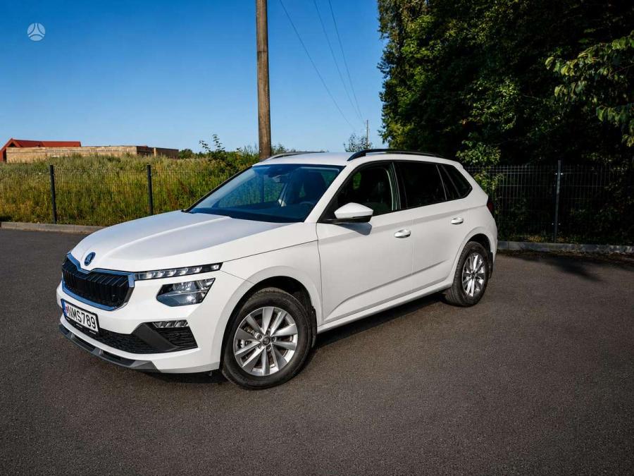 Balts Skoda KAMIQ 2025 Kauņa, ar dzinēja tilpumu 1.00 L un nobraukumu 11 tūkst. km par 23500 €, foto 4 vietnē AUTOMOTO.COM.LV