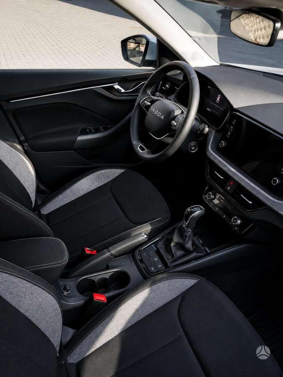 Balts Skoda KAMIQ 2025 Kauņa, ar dzinēja tilpumu 1.00 L un nobraukumu 11 tūkst. km par 23500 €, foto 9 vietnē AUTOMOTO.COM.LV