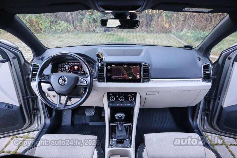 Smilšu krāsa Skoda Karoq 2019 Tallina, ar dzinēja tilpumu 1.50 L un nobraukumu 121 tūkst. km par 19450 €, foto 10 vietnē AUTOMOTO.COM.LV