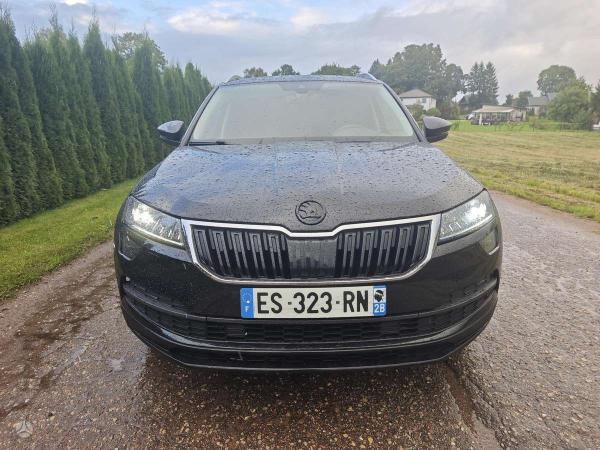 Melns Skoda Karoq 2017 Telšiai, ar dzinēja tilpumu 1.60 L un nobraukumu 145 tūkst. km par 13800 €, foto 7 vietnē AUTOMOTO.COM.LV