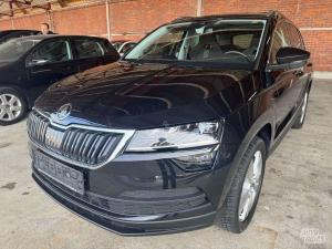 Black Skoda Karoq 2018 in Kaunas, with an engine capacity of 2.00 L and mileage of 82 thousand km for 24459 €, photo  on AUTOMOTO.COM.LV