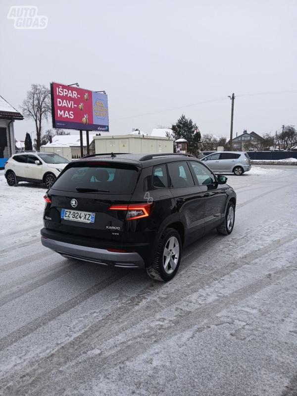 Melns Skoda Karoq 2018 Tauragė, ar dzinēja tilpumu 2.00 L un nobraukumu 265 tūkst. km par 11950 €, foto 6 vietnē AUTOMOTO.COM.LV