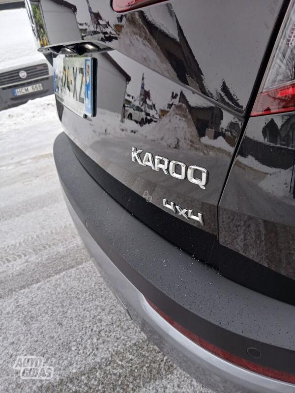 Melns Skoda Karoq 2018 Tauragė, ar dzinēja tilpumu 2.00 L un nobraukumu 265 tūkst. km par 11950 €, foto 7 vietnē AUTOMOTO.COM.LV