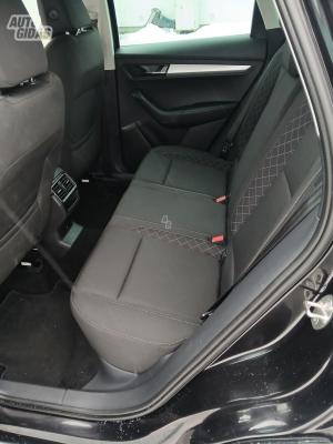 Black Skoda Karoq 2018 in Taurage, with an engine capacity of 2.00 L and mileage of 265 thousand km for 11950 €, photo 12 on AUTOMOTO.COM.LV