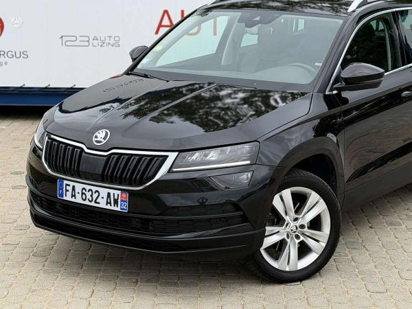 Melns Skoda Karoq 2018 Tauragė, ar dzinēja tilpumu 1.97 L un nobraukumu 188 tūkst. km par 14400 €, foto 2 vietnē AUTOMOTO.COM.LV