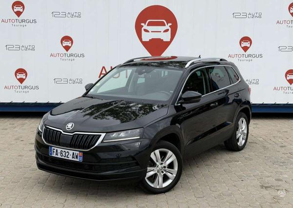 Melns Skoda Karoq 2018 Tauragė, ar dzinēja tilpumu 1.97 L un nobraukumu 188 tūkst. km par 14400 €, foto 7 vietnē AUTOMOTO.COM.LV