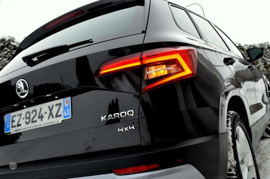 Black Skoda Karoq 2019 in Kaunas, with an engine capacity of 2.00 L and mileage of 260 thousand km for 14900 €, photo 3 on AUTOMOTO.COM.LV