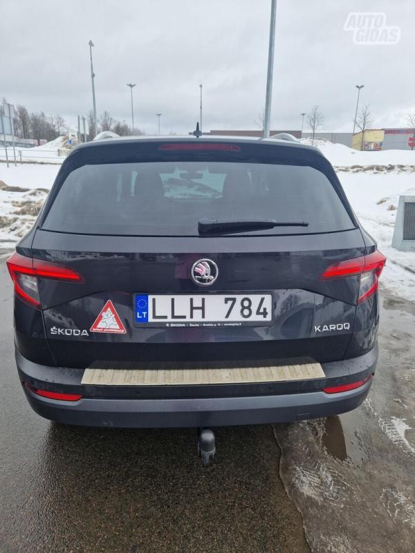 Melns Skoda Karoq 2019 Viļņa, ar dzinēja tilpumu 1.50 L un nobraukumu 157 tūkst. km par 17200 €, foto 5 vietnē AUTOMOTO.COM.LV