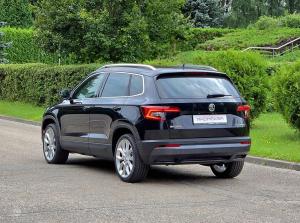 Black Skoda Karoq 2019 in Vilnius, with an engine capacity of 1.50 L and mileage of 193 thousand km for 16350 €, photo 14 on AUTOMOTO.COM.LV