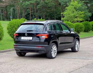 Black Skoda Karoq 2019 in Vilnius, with an engine capacity of 1.50 L and mileage of 193 thousand km for 16350 €, photo 15 on AUTOMOTO.COM.LV
