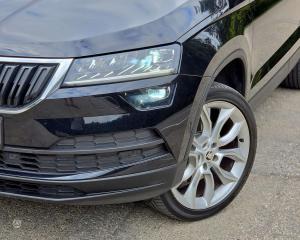 Black Skoda Karoq 2019 in Vilnius, with an engine capacity of 1.50 L and mileage of 193 thousand km for 16350 €, photo 17 on AUTOMOTO.COM.LV