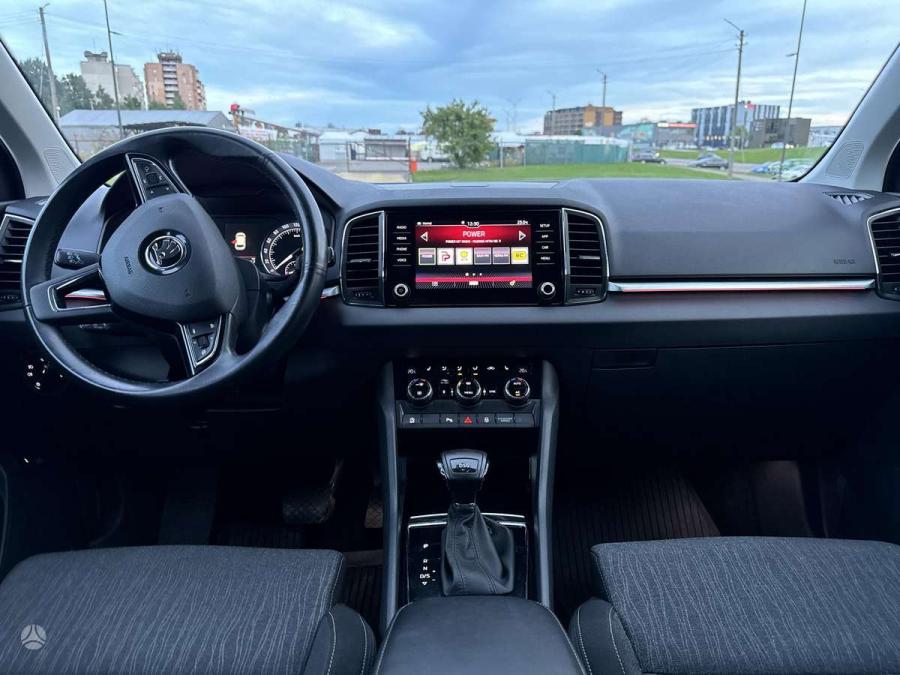 Black Skoda Karoq 2019 in Kaunas, with an engine capacity of 0.00 L and mileage of 260 thousand km for 11790 €, photo 21 on AUTOMOTO.COM.LV