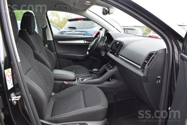 Melns Skoda Karoq 2019 Kuldīga, ar dzinēja tilpumu 1.60 L un nobraukumu 0 tūkst. km par 12550 €, foto 6 vietnē AUTOMOTO.COM.LV