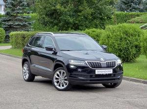 Black Skoda Karoq 2019 in Vilnius, with an engine capacity of 1.50 L and mileage of 193 thousand km for 15690 €, photo 8 on AUTOMOTO.COM.LV