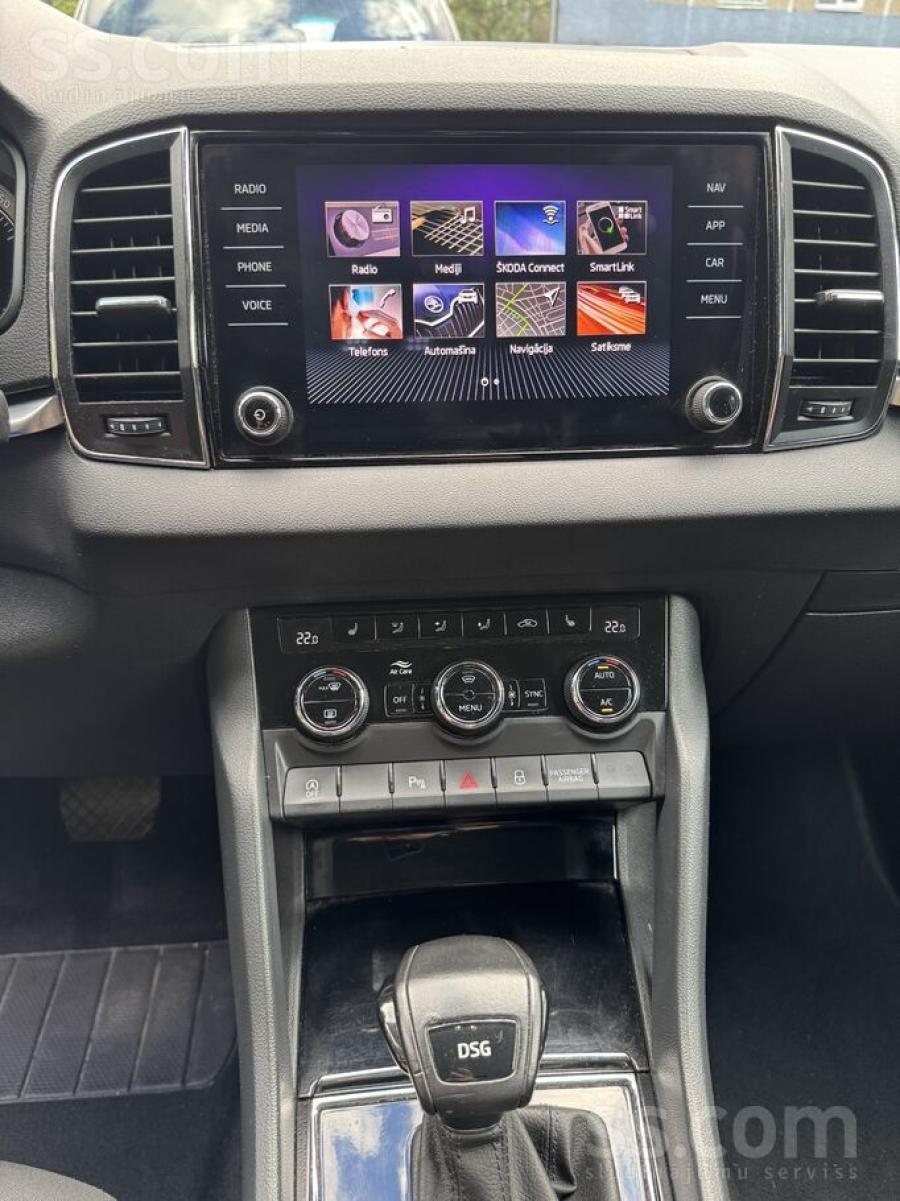 Melns Skoda Karoq 2019 Rīga, ar dzinēja tilpumu 1.60 L un nobraukumu 146 tūkst. km par 13500 €, foto 11 vietnē AUTOMOTO.COM.LV