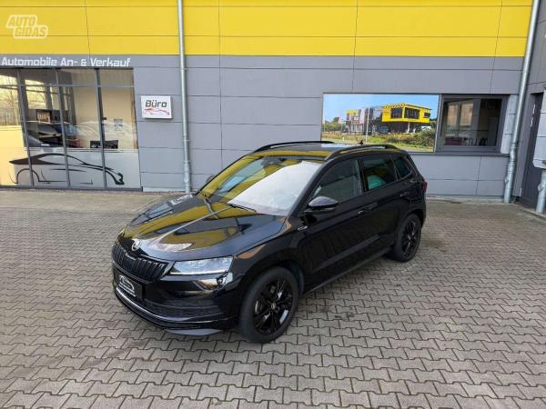 Melns Skoda Karoq 2020 Kauņa, ar dzinēja tilpumu 2.00 L un nobraukumu 49 tūkst. km par 32690 €, foto 1 vietnē AUTOMOTO.COM.LV