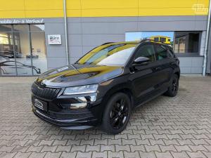 Black Skoda Karoq 2020 in Kaunas, with an engine capacity of 2.00 L and mileage of 49 thousand km for 32690 €, photo 2 on AUTOMOTO.COM.LV