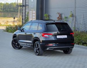 Black Skoda Karoq 2020 in Vilnius, with an engine capacity of 1.50 L and mileage of 237 thousand km for 16750 €, photo 7 on AUTOMOTO.COM.LV