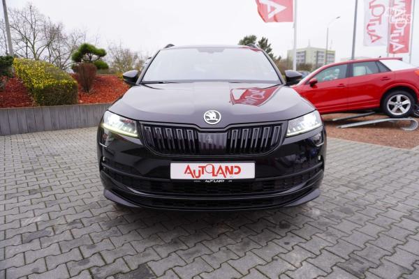 Black Skoda Karoq 2021 in Kaunas, with an engine capacity of 1.50 L and mileage of 62 thousand km for 29497 €, photo 7 on AUTOMOTO.COM.LV