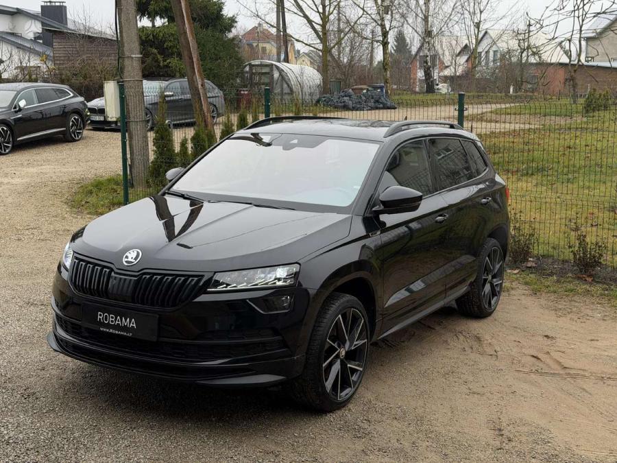 Melns Skoda Karoq 2021 Šauļi, ar dzinēja tilpumu 1.50 L un nobraukumu 215 tūkst. km par 18999 €, foto 7 vietnē AUTOMOTO.COM.LV