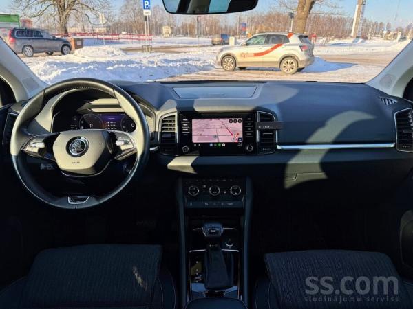 Black Skoda Karoq 2021 in Riga, with an engine capacity of 1.50 L and mileage of 57 thousand km for 20900 €, photo 5 on AUTOMOTO.COM.LV