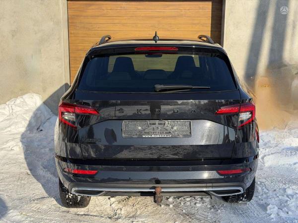 Melns Skoda Karoq 2021 Šauļi, ar dzinēja tilpumu 1.50 L un nobraukumu 215 tūkst. km par 18990 €, foto 4 vietnē AUTOMOTO.COM.LV